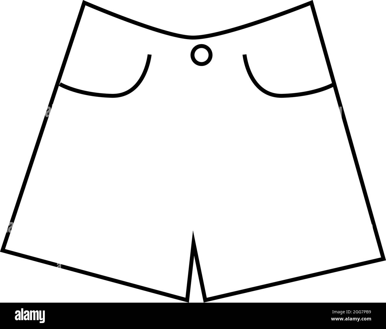 Bikini shorts Stock Vector Images - Alamy
