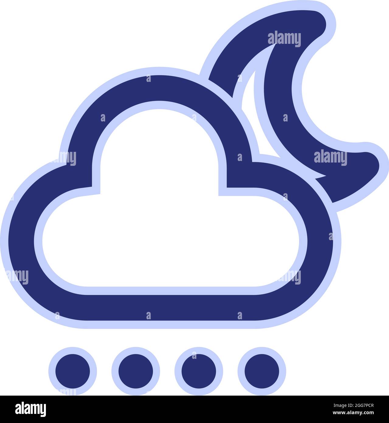 Snowy night sky Cut Out Stock Images & Pictures - Alamy