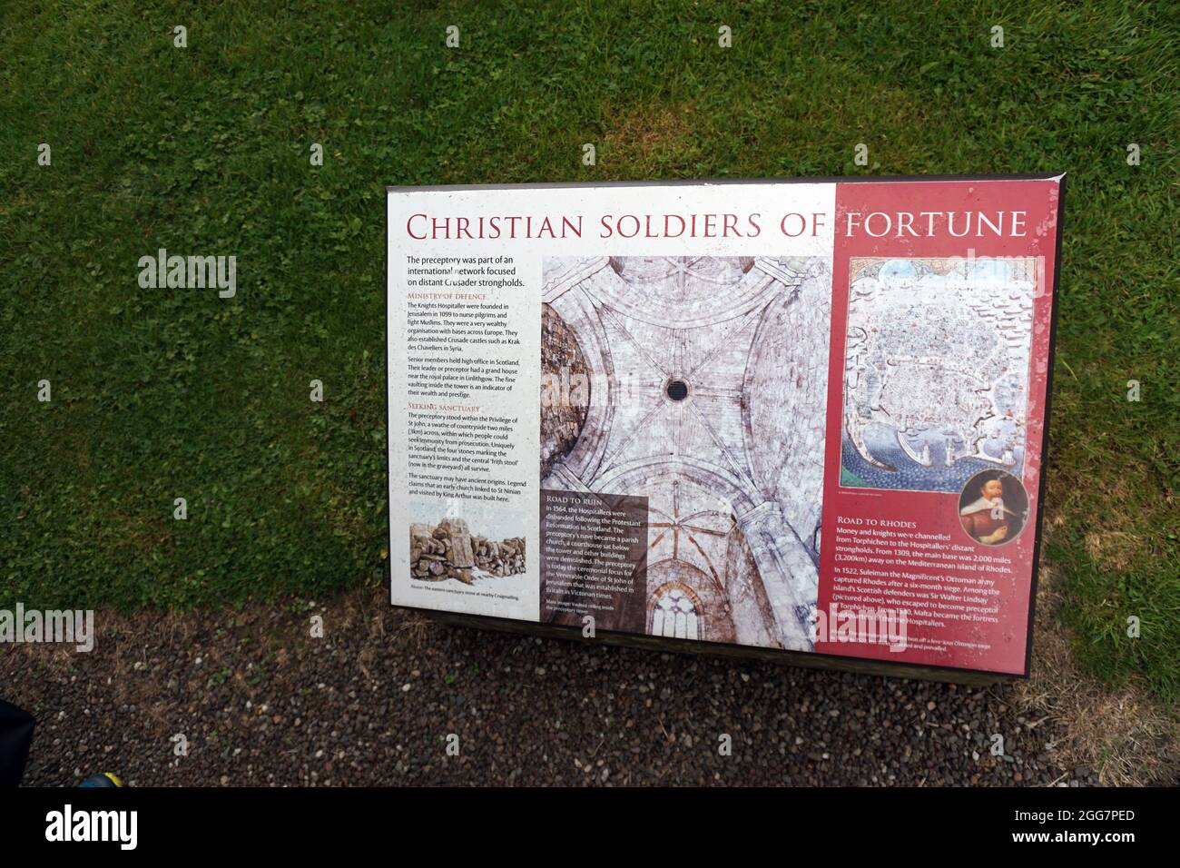 Torphichen Preceptory Scotland’s Knights Hospitaller Stock Photo - Alamy