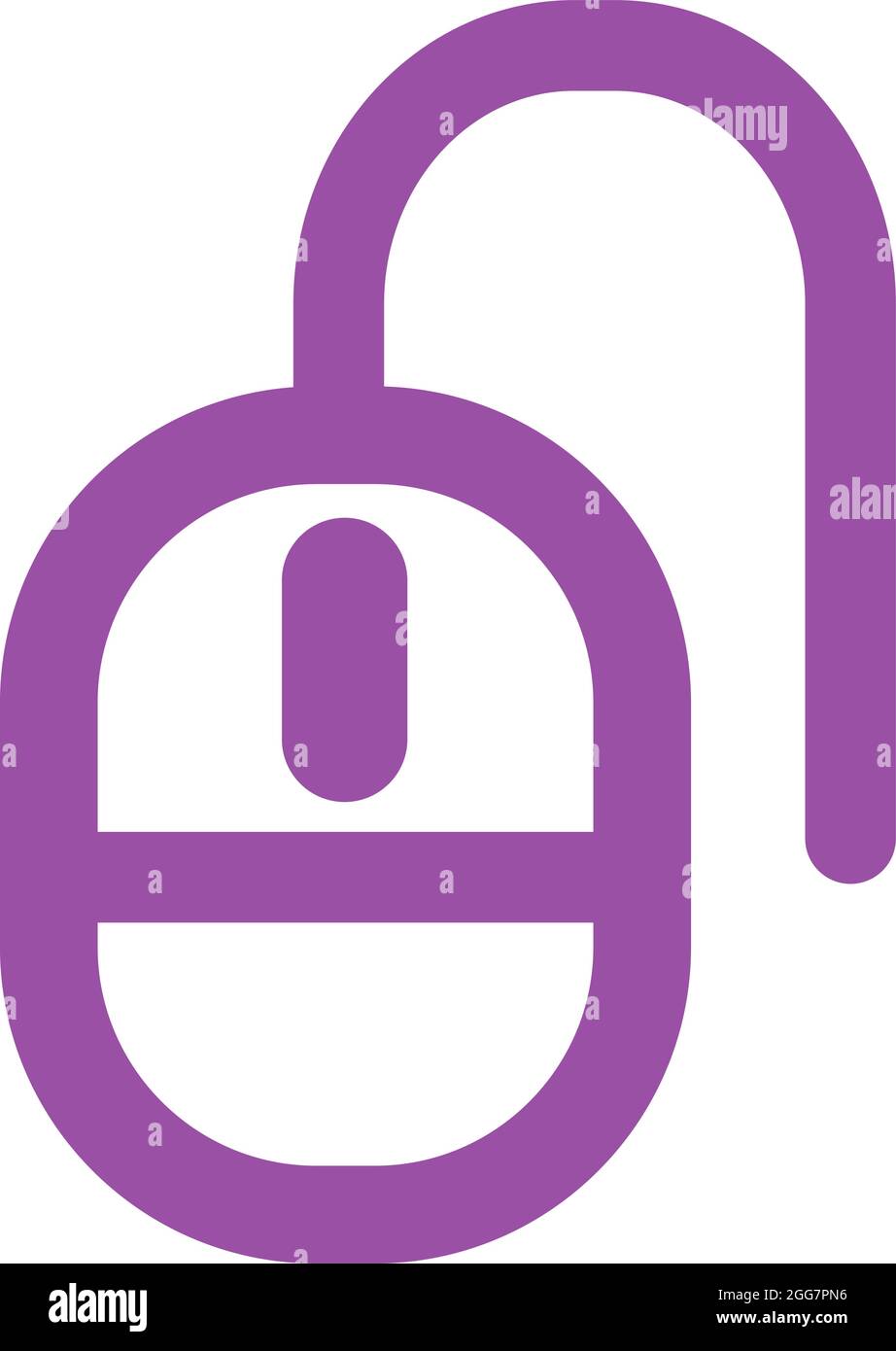 Red and green computer mouse Cut Out Stock Images & Pictures - Alamy