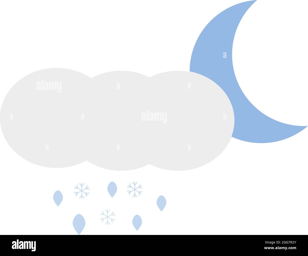 Wet moon Cut Out Stock Images & Pictures - Alamy