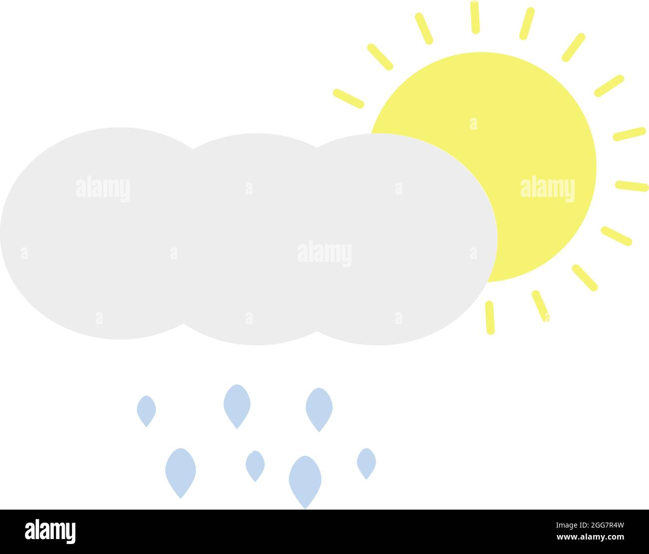 Light sky rain Stock Vector Images - Alamy