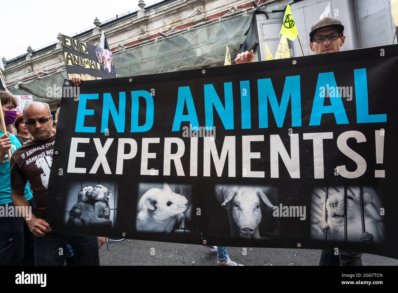 National Animal Rights March, organised by Animal Rebellion and ...