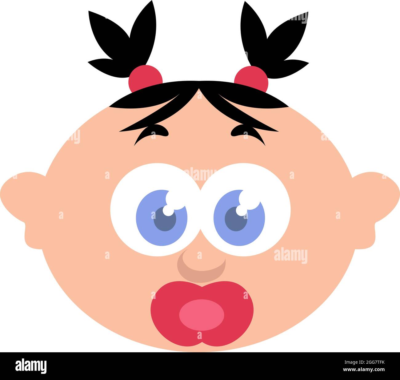 Pigtails Stock Vector Images - Alamy
