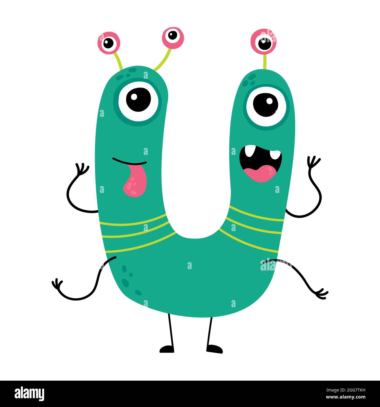 Funny angry childish white Stock Vector Images - Alamy