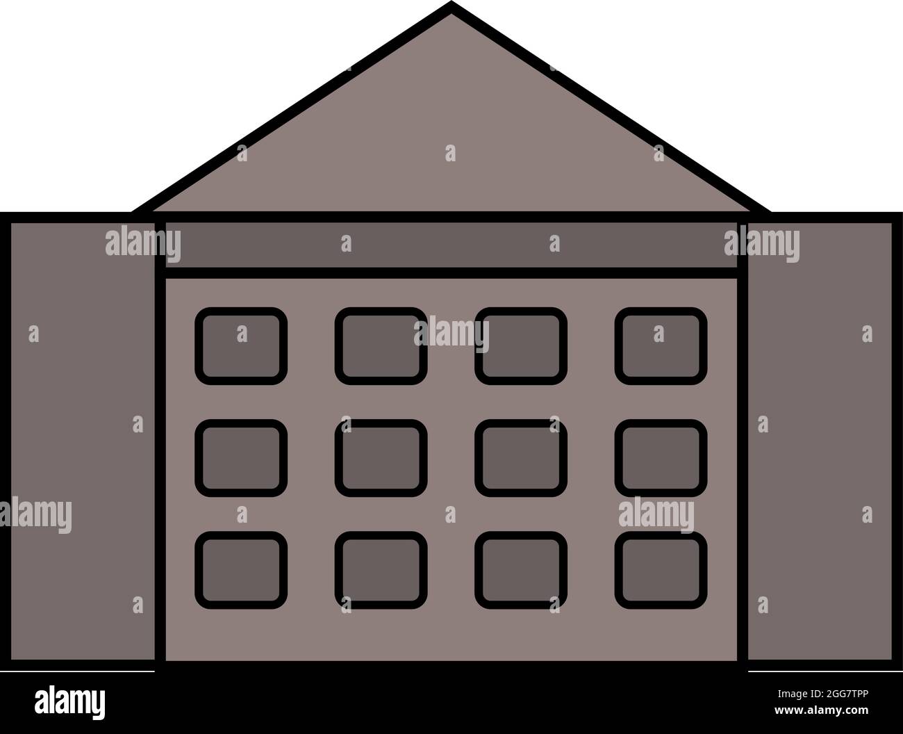 Bank edifice Stock Vector Images - Alamy