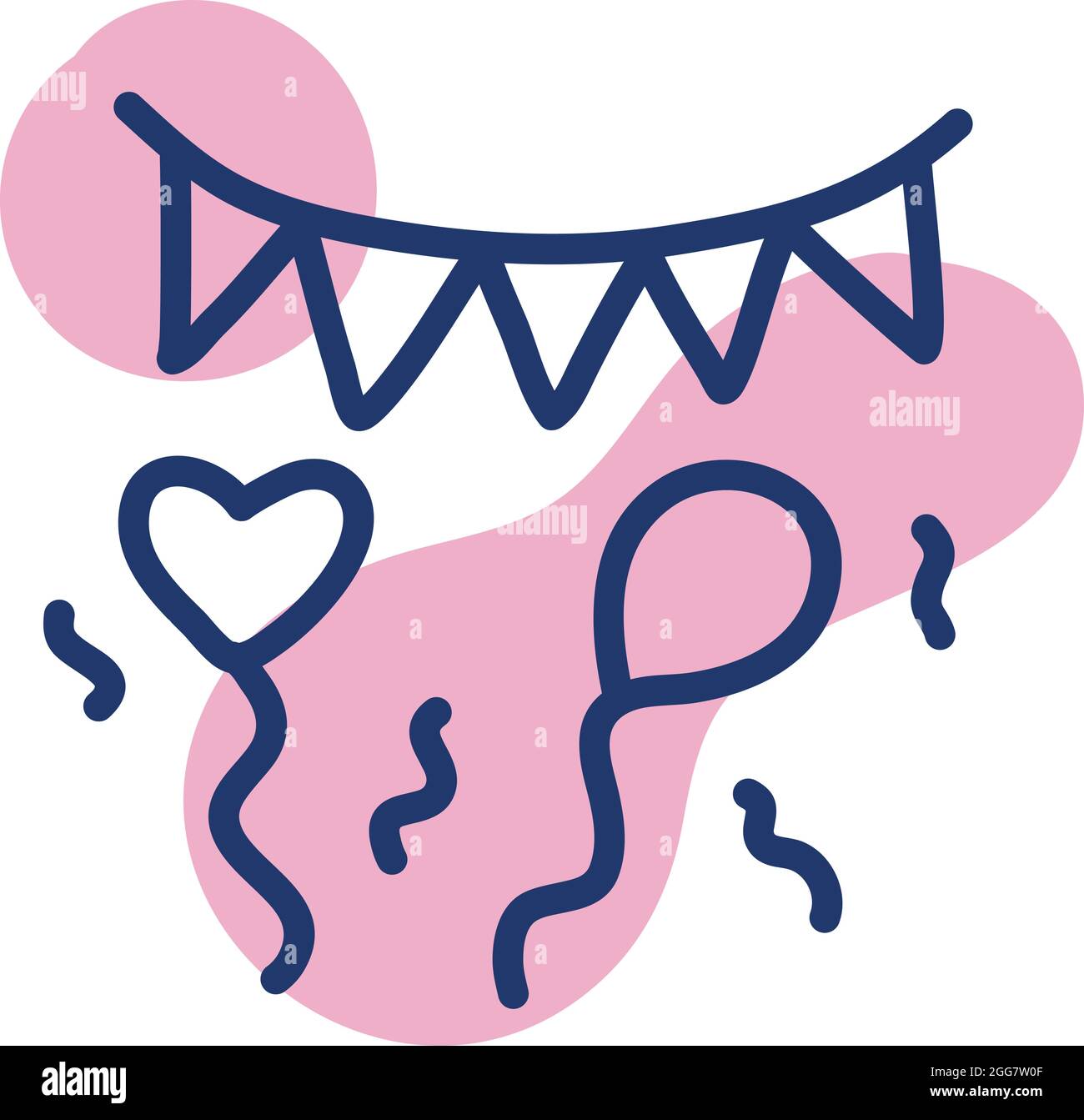 Wedding pink Stock Vector Images - Alamy