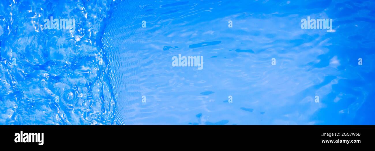 Serum texture close up. Light blue liquid gel background. Transparent ...