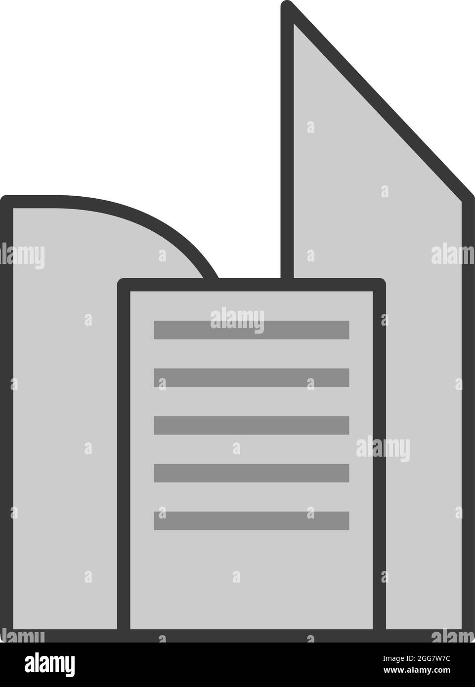 Modern residential building exterior Cut Out Stock Images & Pictures ...