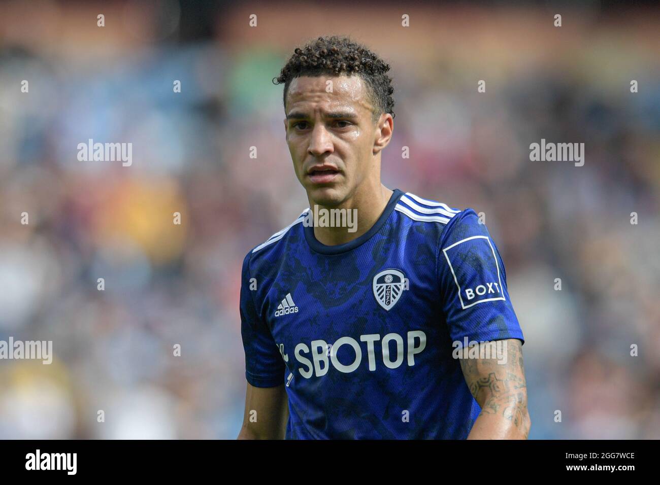 Rodrigo #19 of Leeds United in action during the game Stock Photo - Alamy