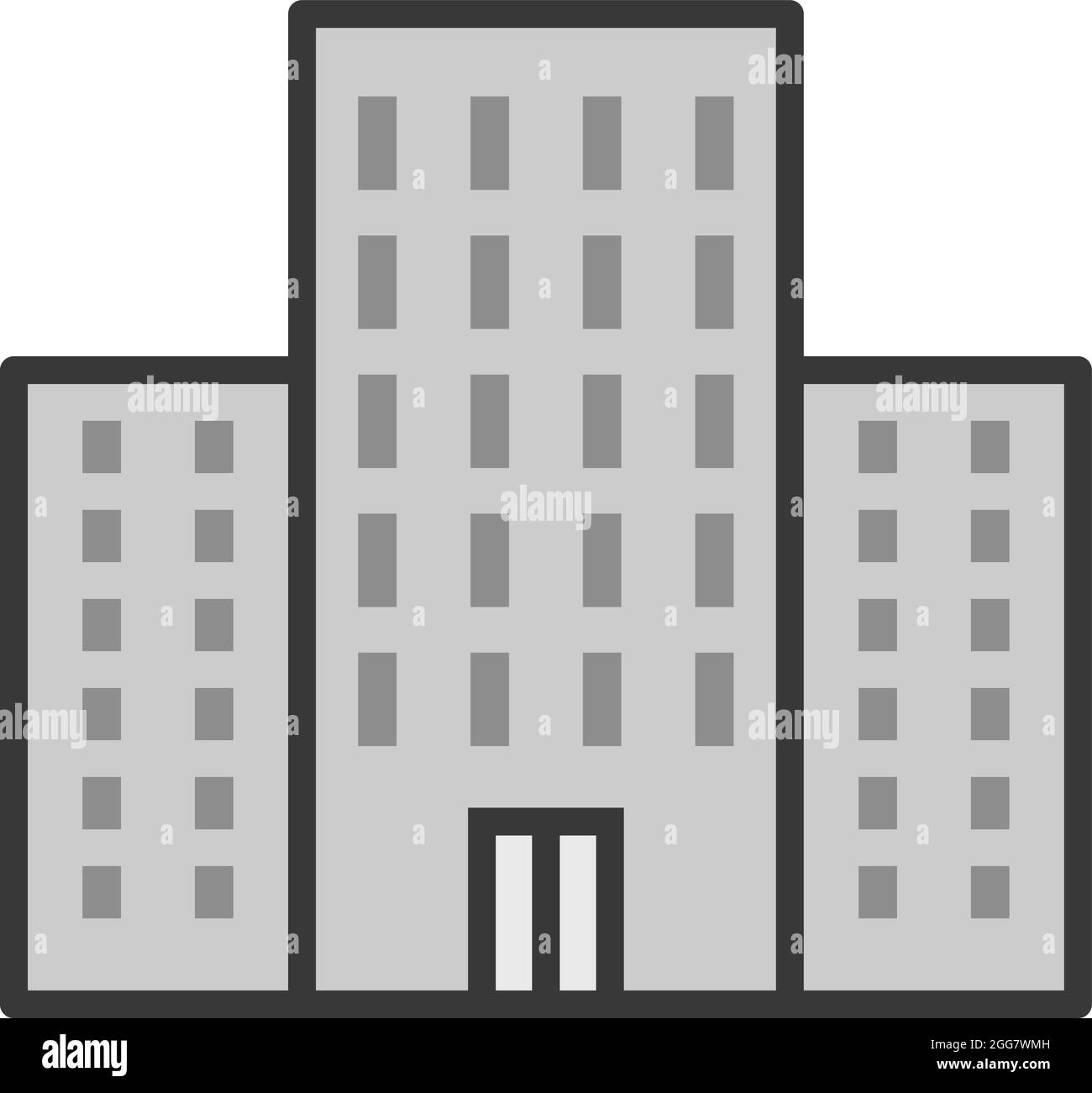 Apartment building window Stock Vector Images - Alamy