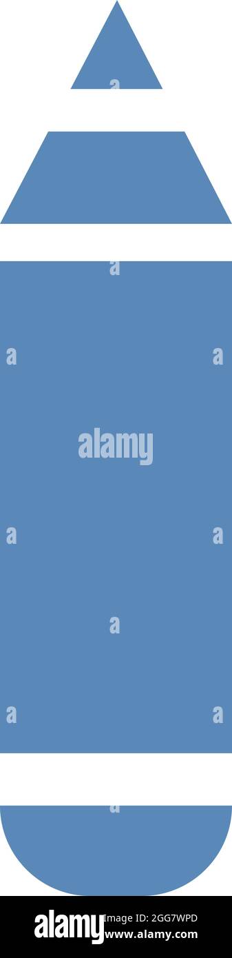 Blue pencil on color Stock Vector Images - Alamy