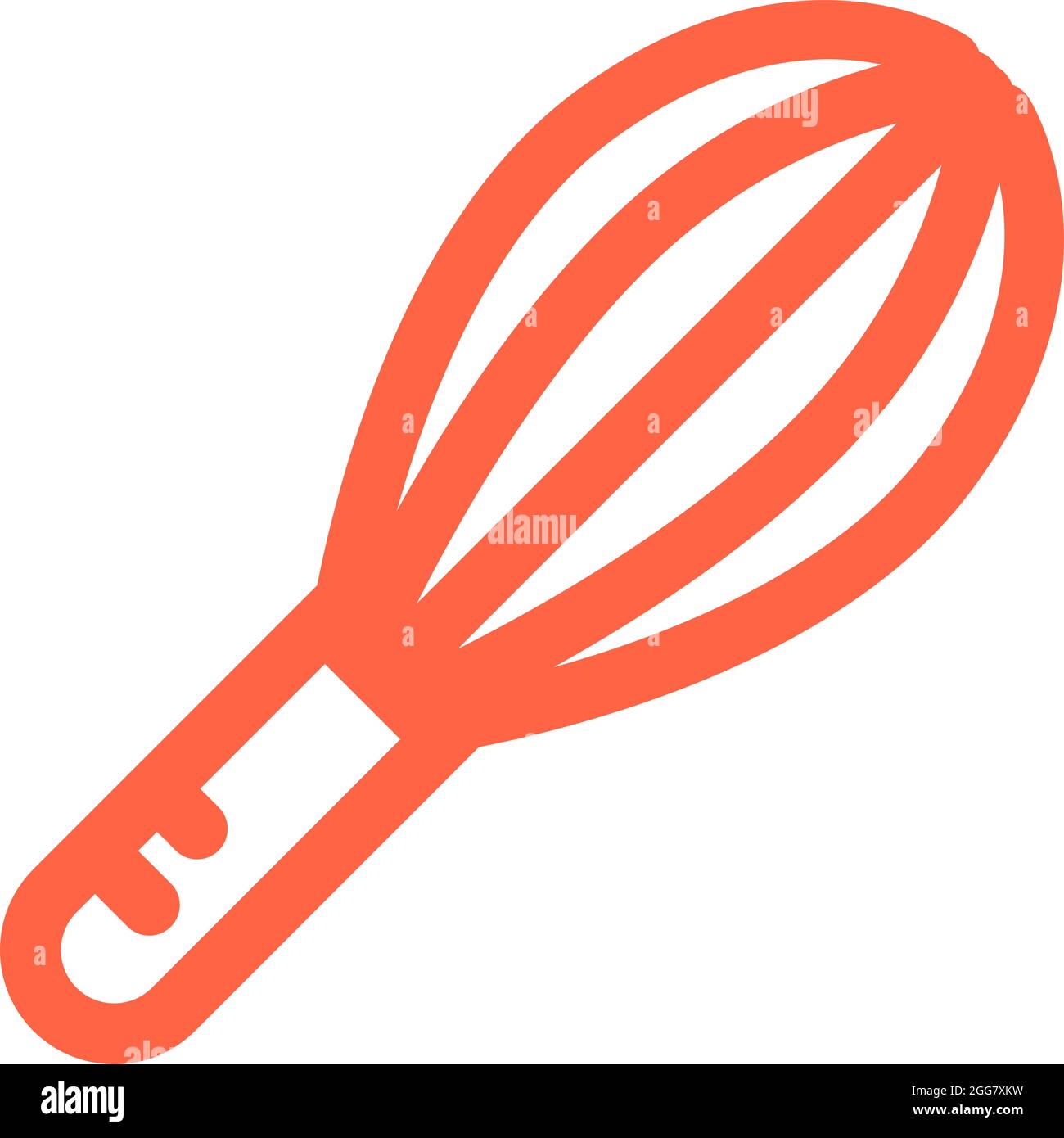 Kitchen knife icon flat Cut Out Stock Images & Pictures - Alamy