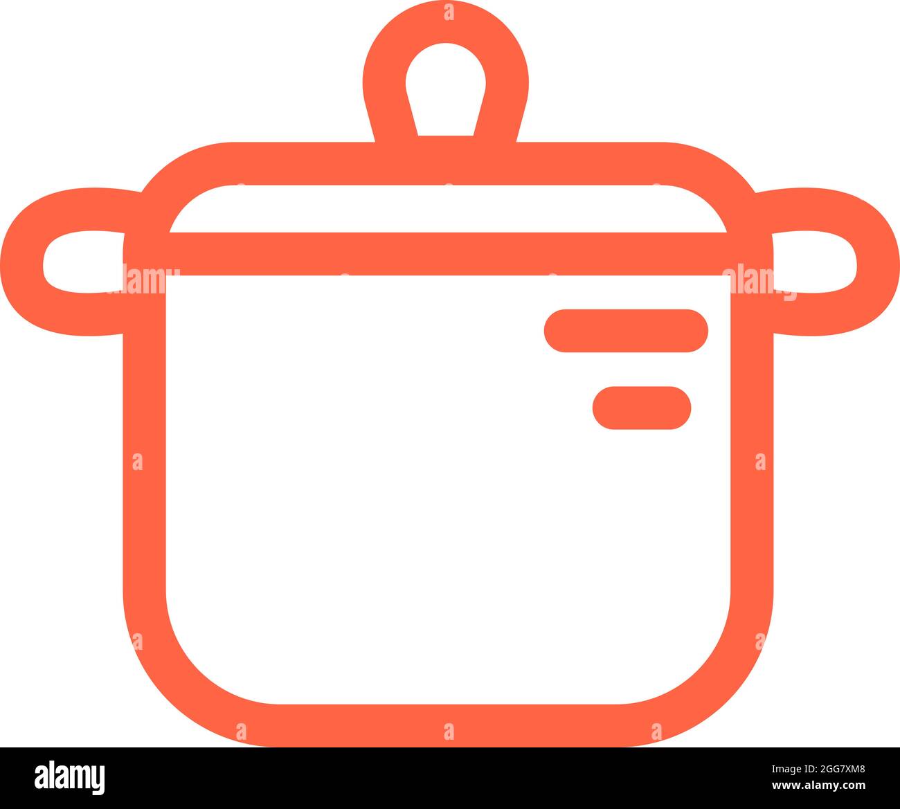 Red casserole Stock Vector Images - Alamy