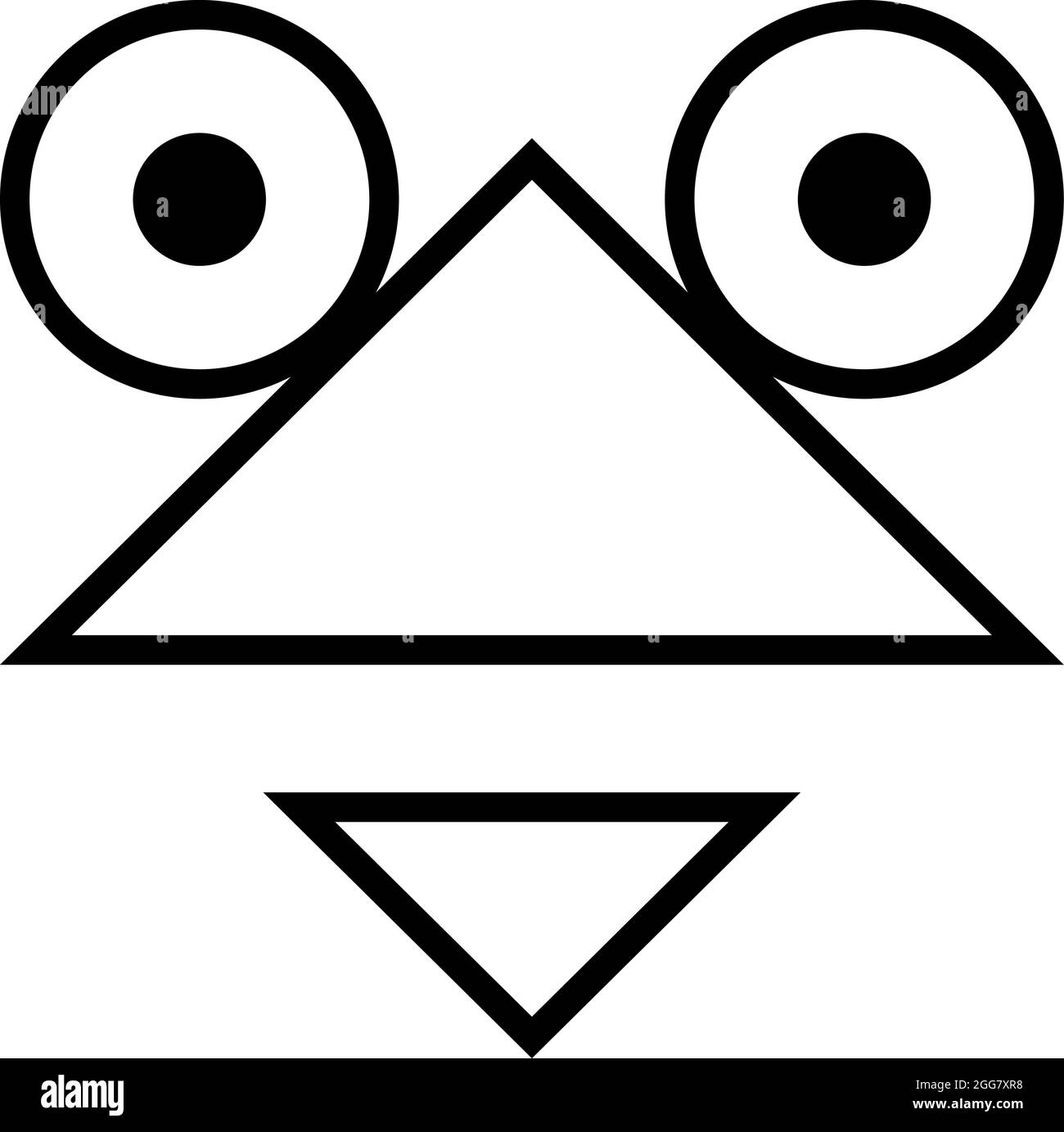 Weird smile Stock Vector Images - Alamy