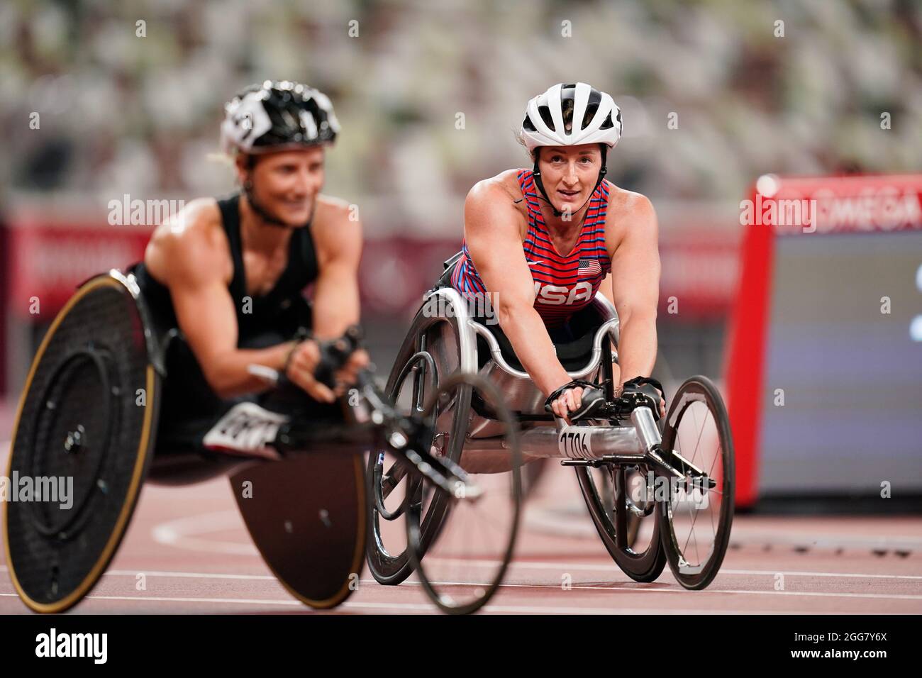 Tokyo, Japan. 29th Aug, 2021. Tatyana Mcfadden (USA) Athletics : Women ...