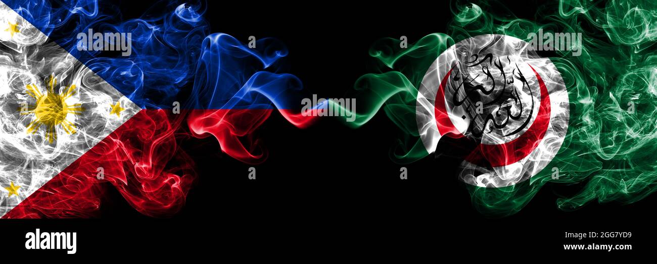 Philippines, Filipino vs OIC, Organisation of Islamic Cooperation smoke ...