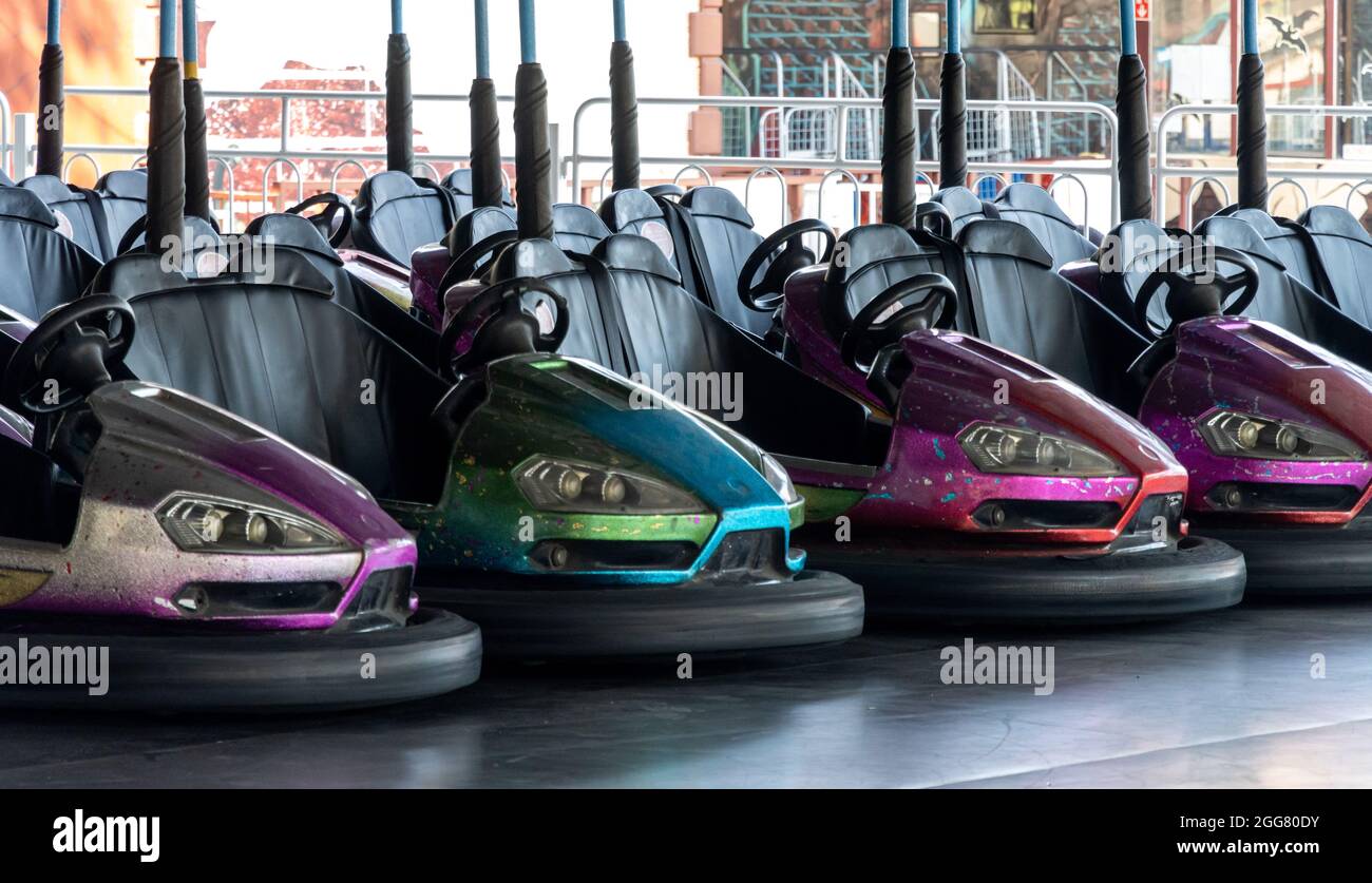People ride bumper car hi-res stock photography and images - Alamy