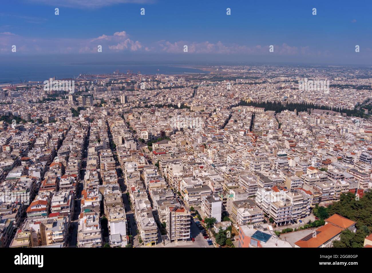 Thessaloniki view from above hi-res stock photography and images - Alamy