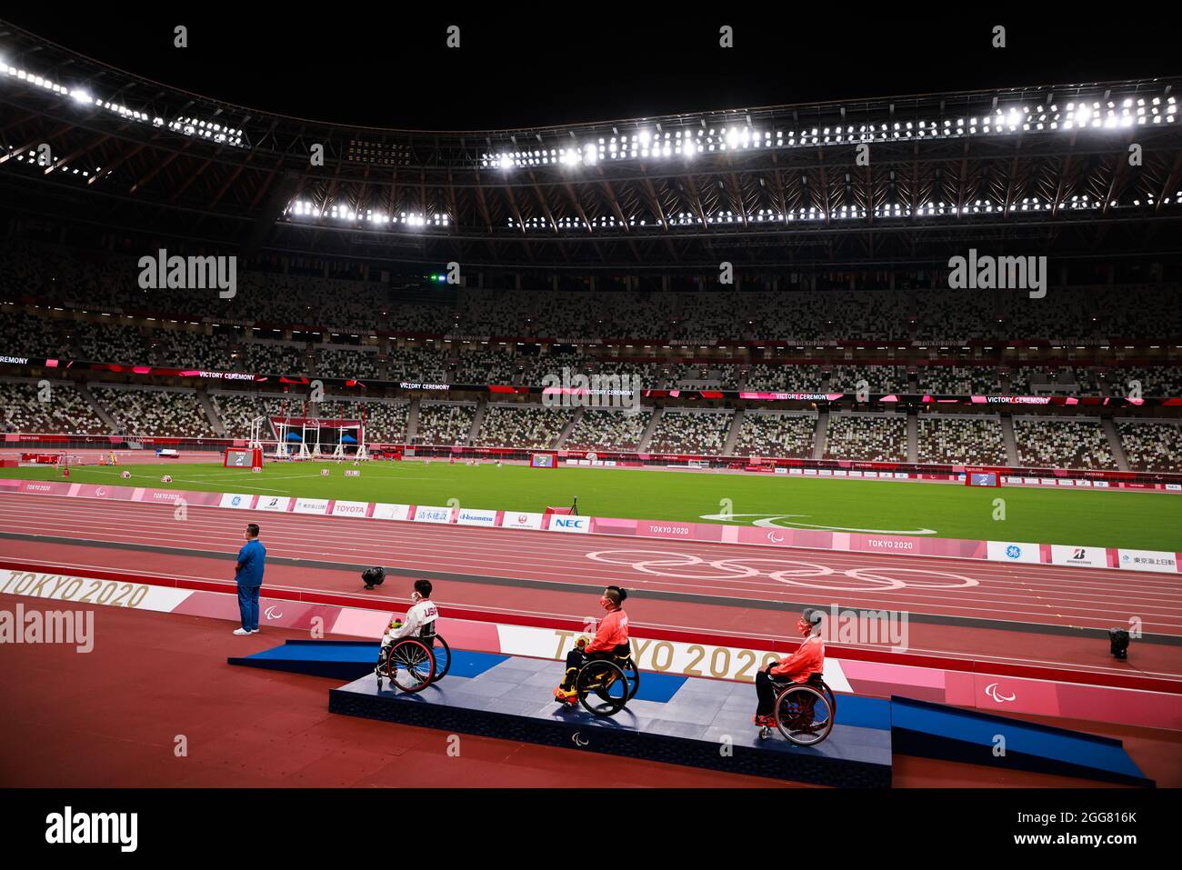 Tokyo, Japan. 29th Aug, 2021. (L-R) Raymond MARTIN (USA), Tomoki Sato ...