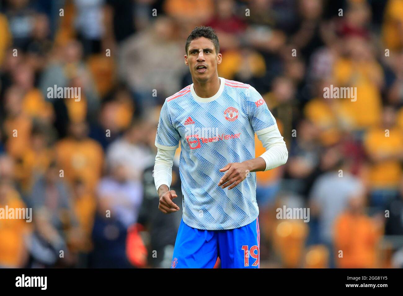 Raphael Varane #19 of Manchester United Stock Photo - Alamy
