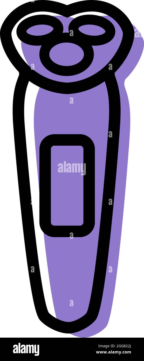 Electrical shaver Stock Vector Images - Alamy