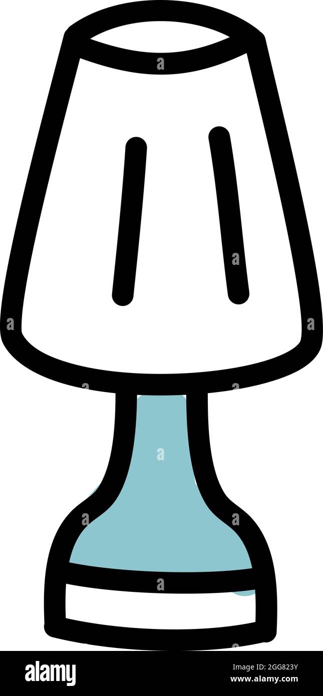 Long lamp, illustration, on a white background Stock Vector Image & Art ...