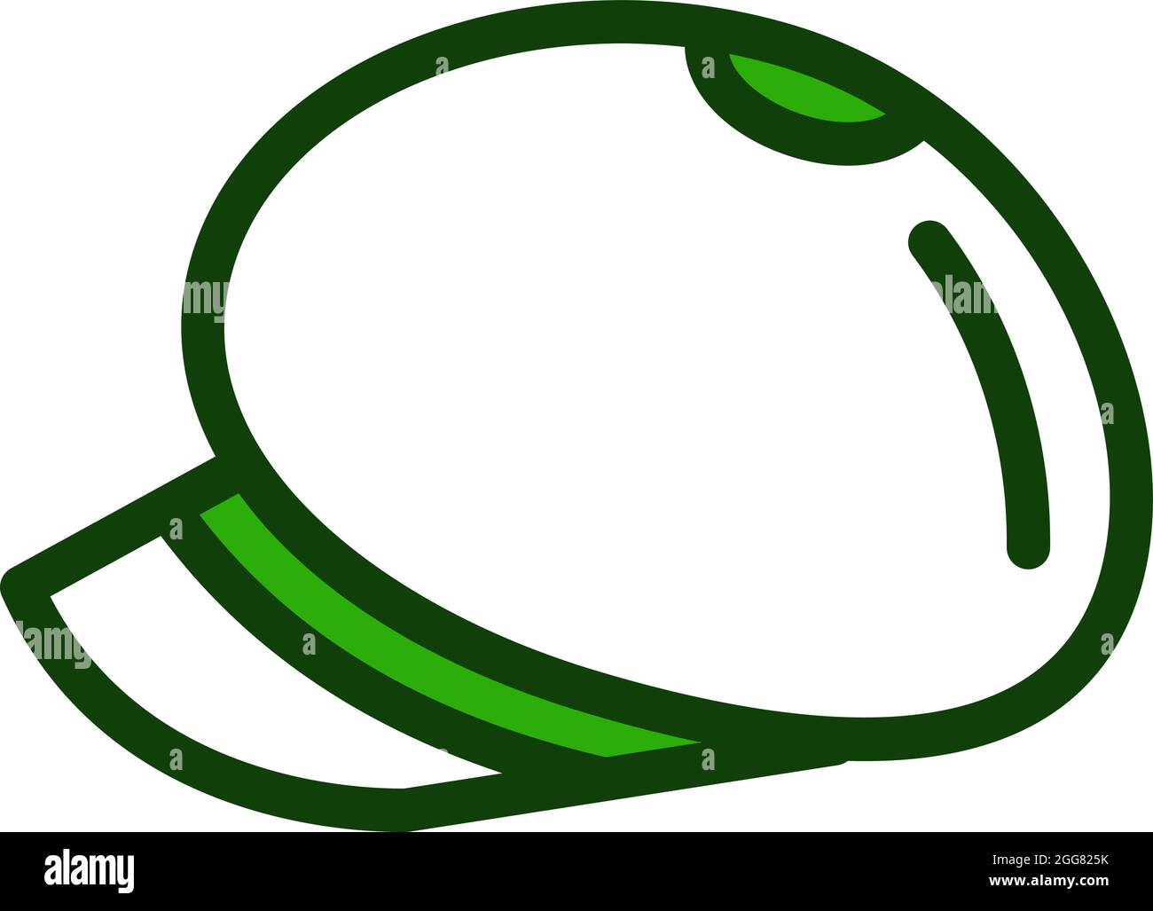 Fat hat, illustration, on a white background Stock Vector Image & Art ...