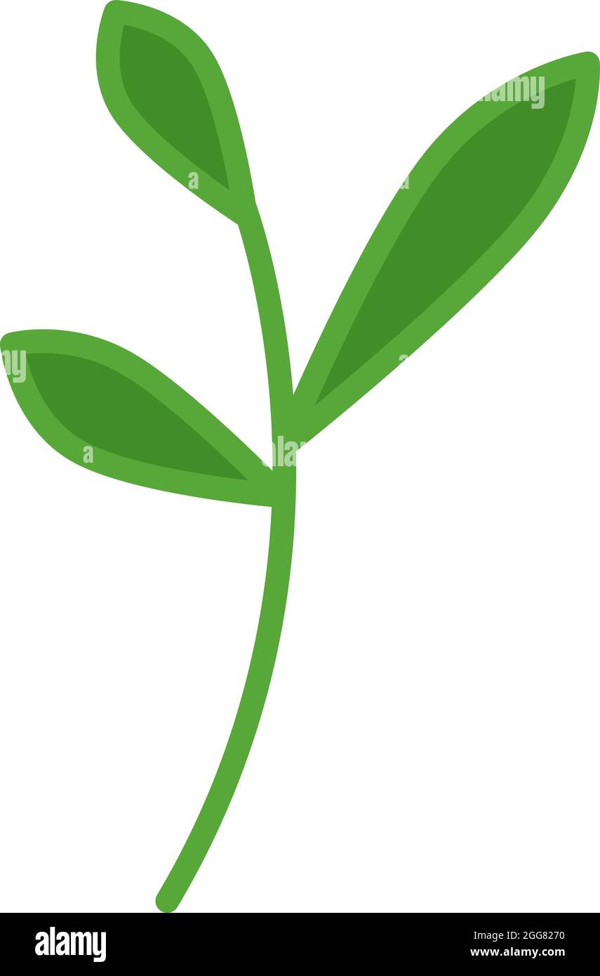 Leaf small tiny little Stock Vector Images - Alamy