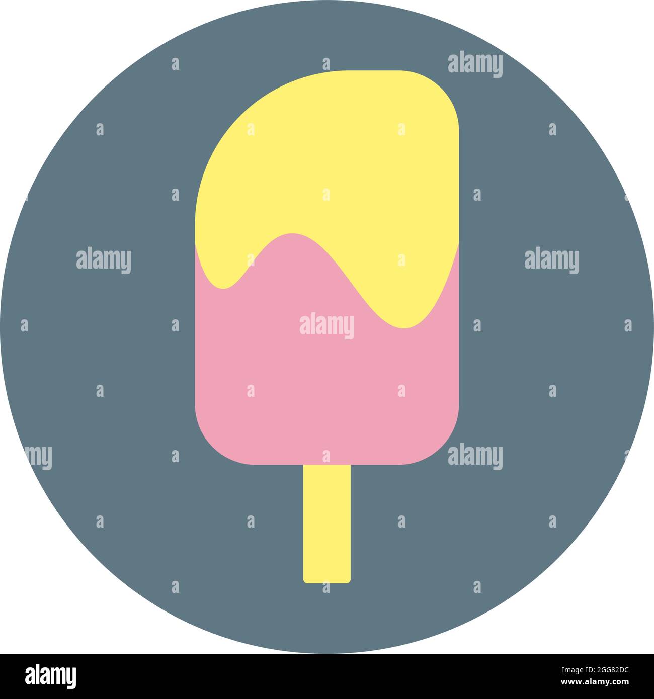 Popsicle ice cream concept Stock Vector Images - Alamy