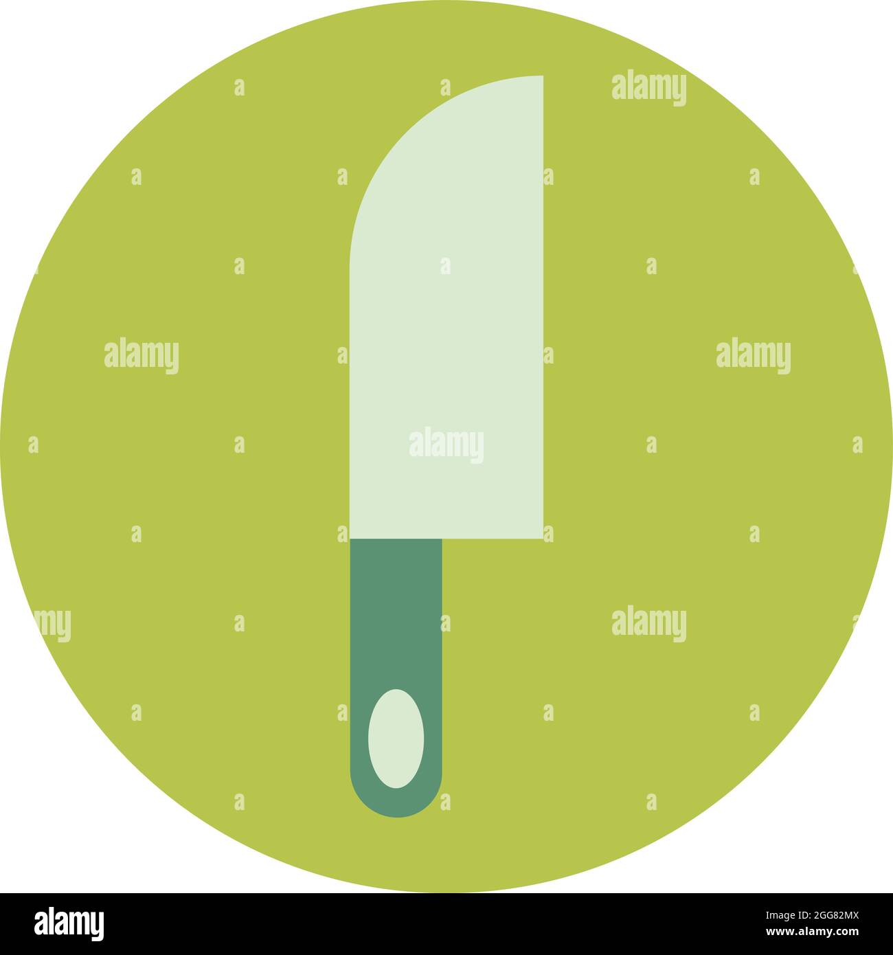 Hand with a knife black and white Stock Vector Images - Alamy