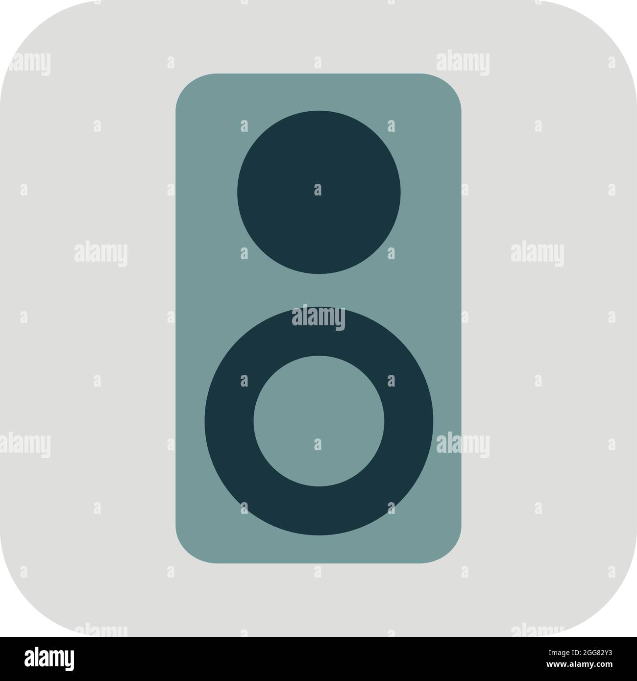 Woofer speaker Stock Vector Images - Alamy