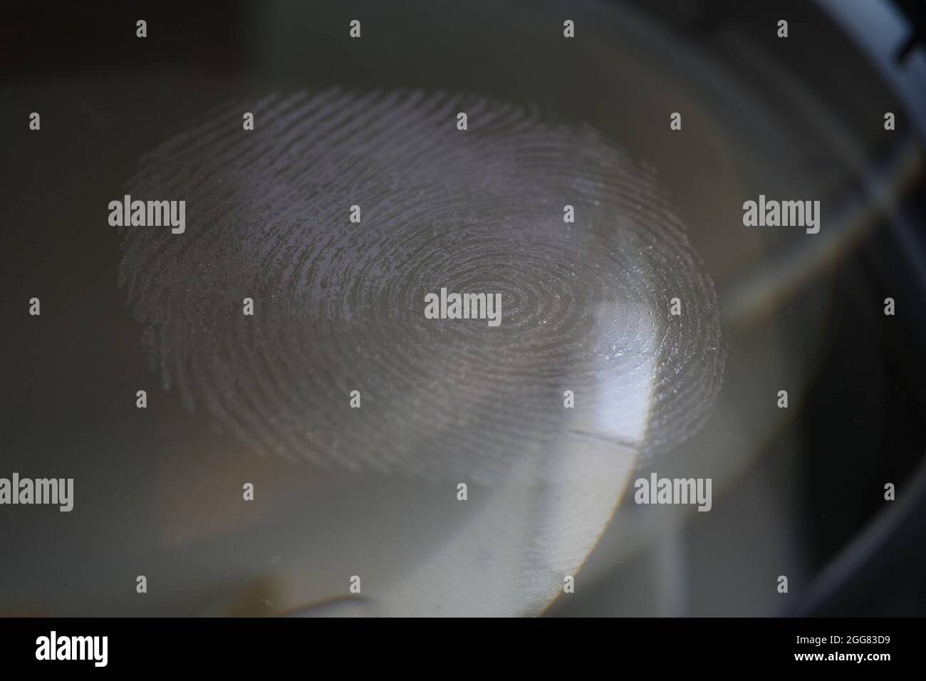 Fingerprint on glass hi-res stock photography and images - Alamy