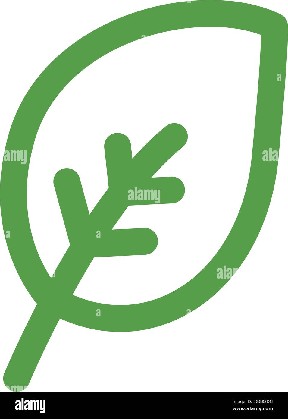 Simple leaf hi-res stock photography and images - Alamy