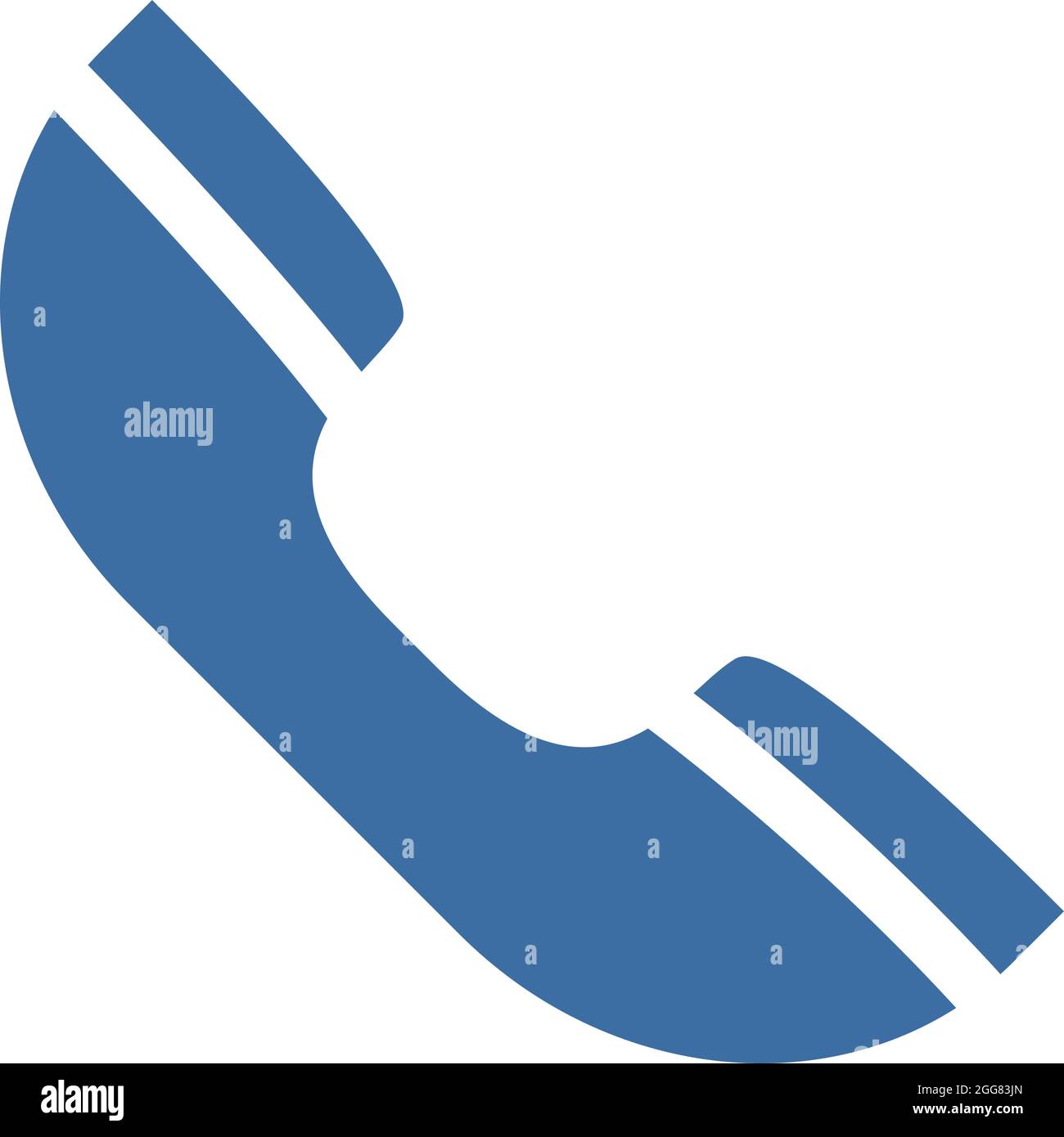 Blue phone set, illustration, on a white background Stock Vector Image ...