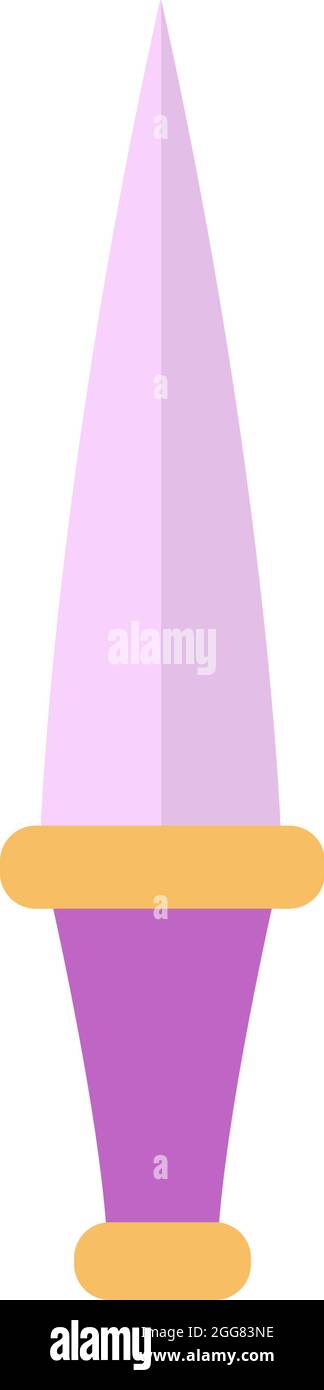 Magic knife, illustration, on a white background Stock Vector Image ...