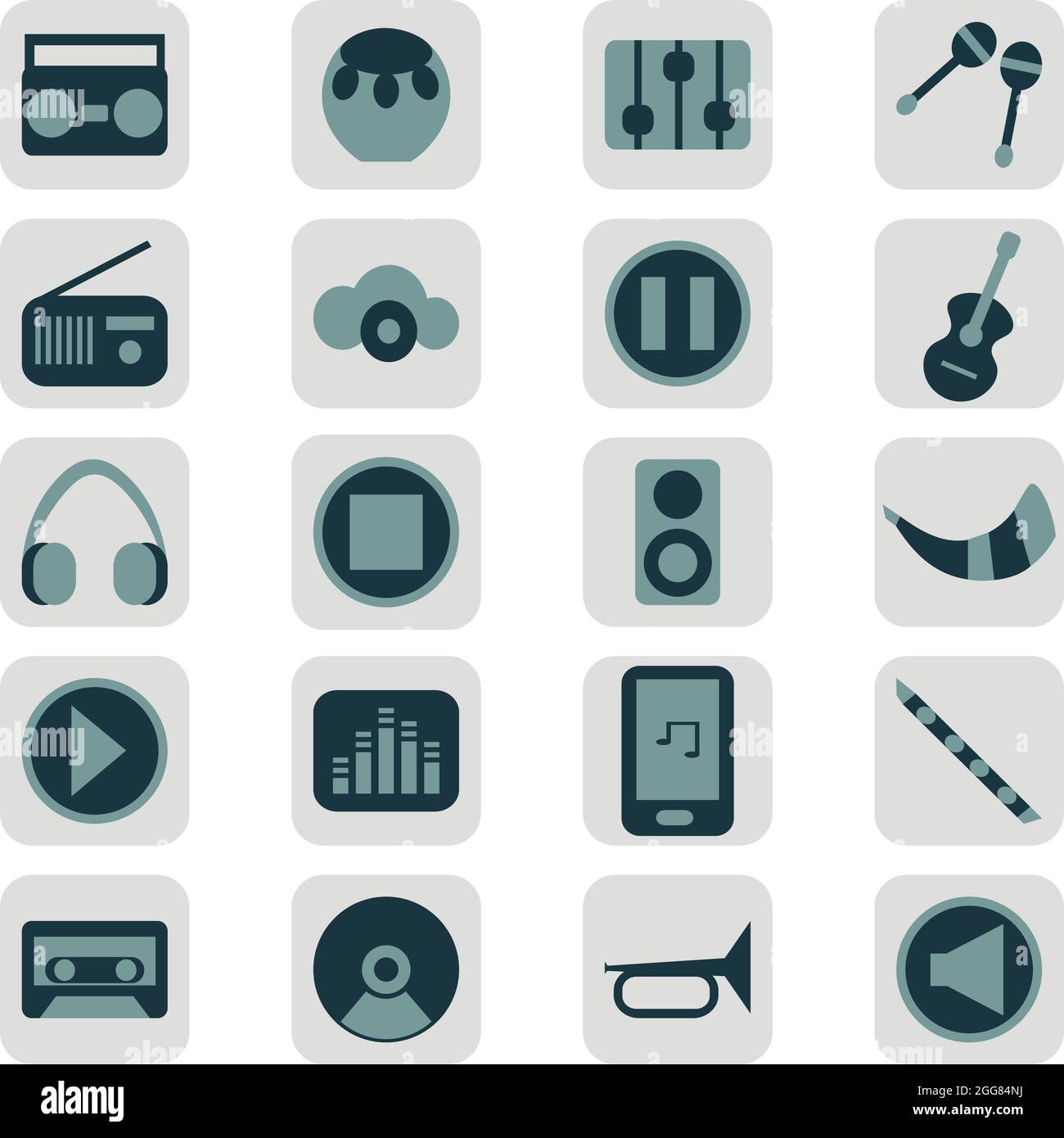 Sound making instrument Cut Out Stock Images & Pictures - Alamy