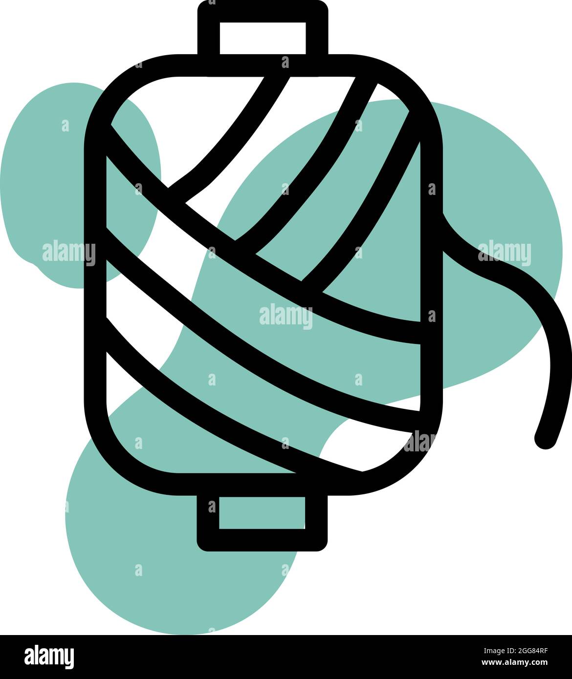 Cut the thread Stock Vector Images - Alamy