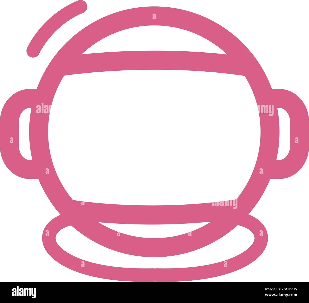 Pink space suit, illustration, on a white background Stock Vector Image ...