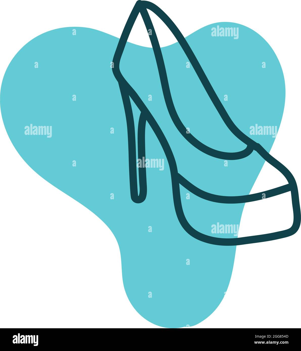 Women heels of Stock Vector Images - Alamy