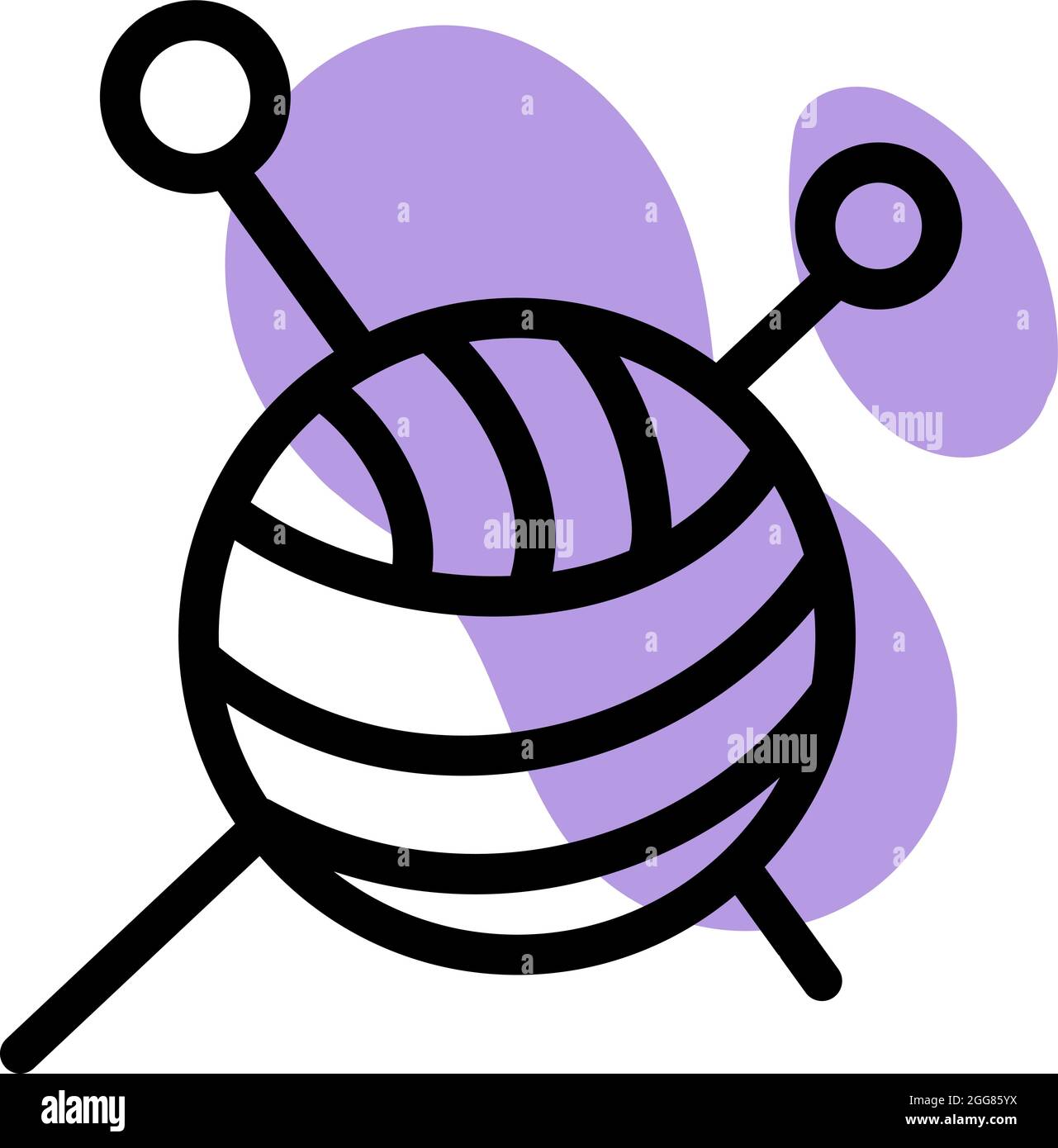 Purple embroidery Stock Vector Images - Alamy