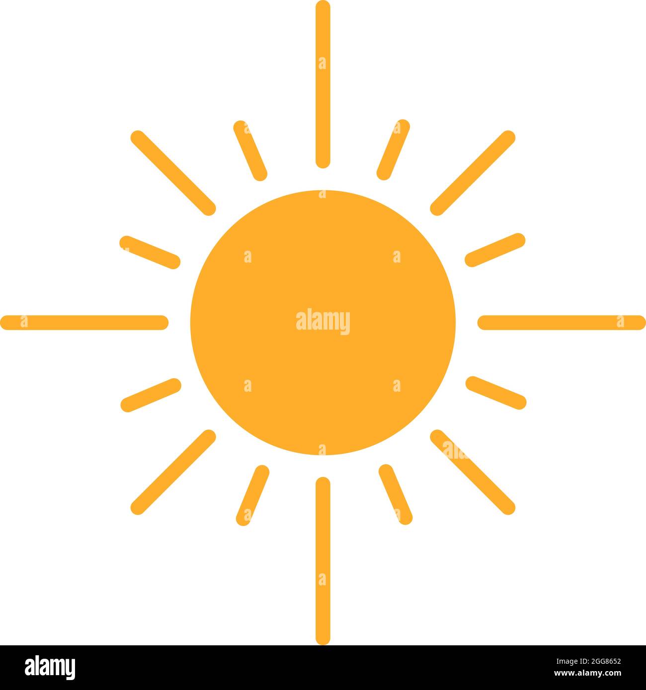 Child illustration sun not drawing Cut Out Stock Images & Pictures - Alamy