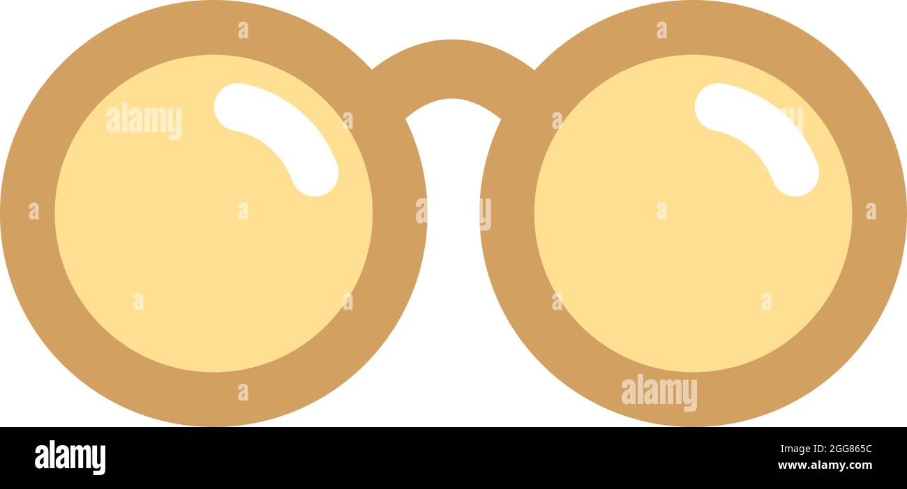 Science glasses, illustration, on a white background Stock Vector Image ...