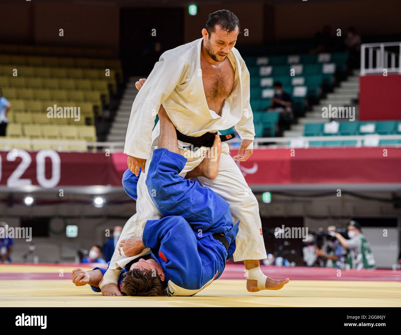 TOKYO, JAPAN. 29th Aug,2021. during Judo competition of the Tokyo 2020 ...