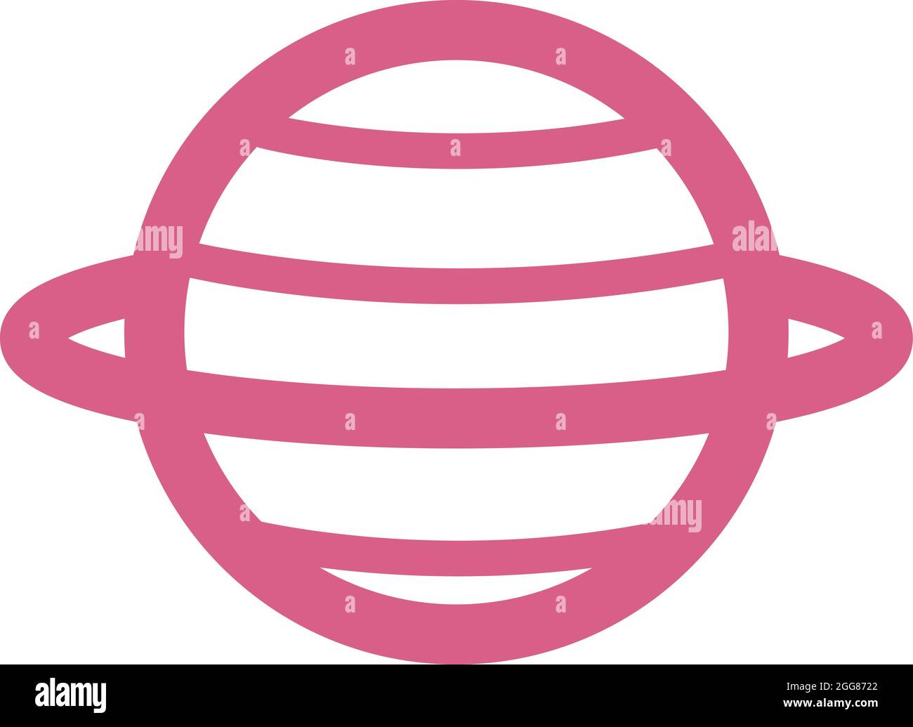 Pink planet Stock Vector Images - Alamy