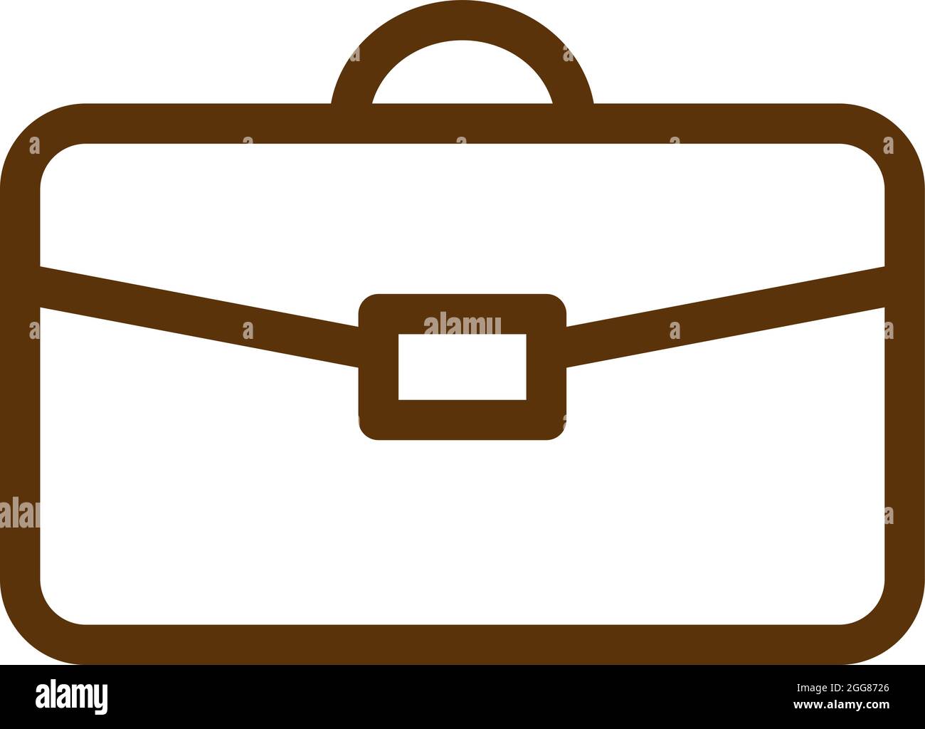 Work bag, illustration, vector on a white background Stock Vector Image ...