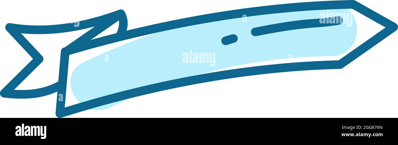 Blue corporate banner, illustration, vector on a white background Stock ...