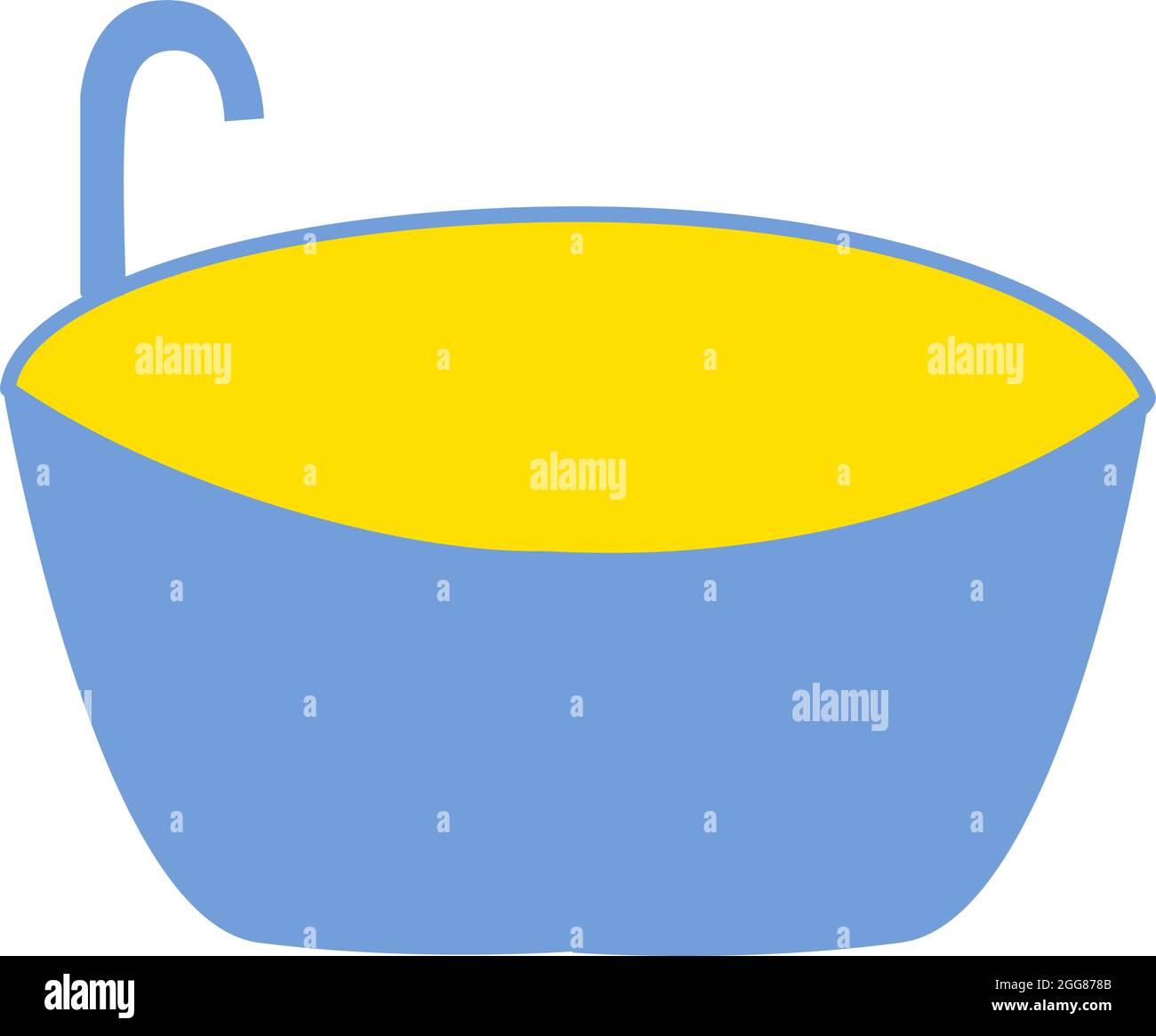 Cute blue house icon hi-res stock photography and images - Alamy