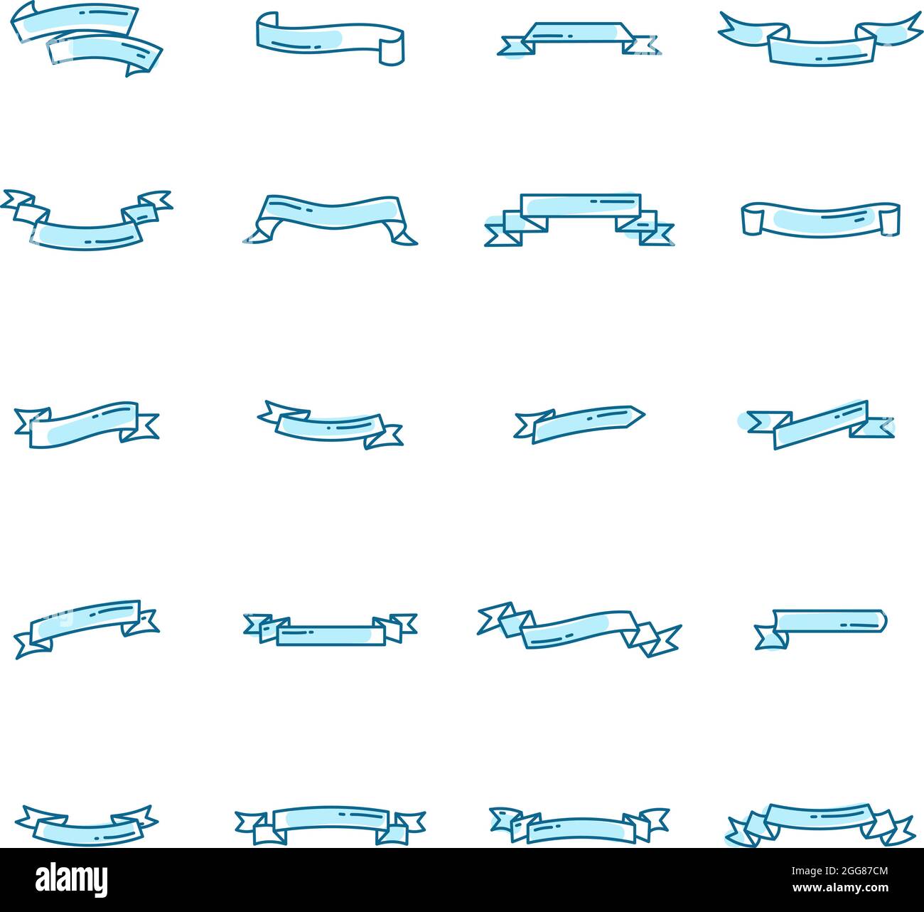 Vector banners on space Cut Out Stock Images & Pictures - Alamy