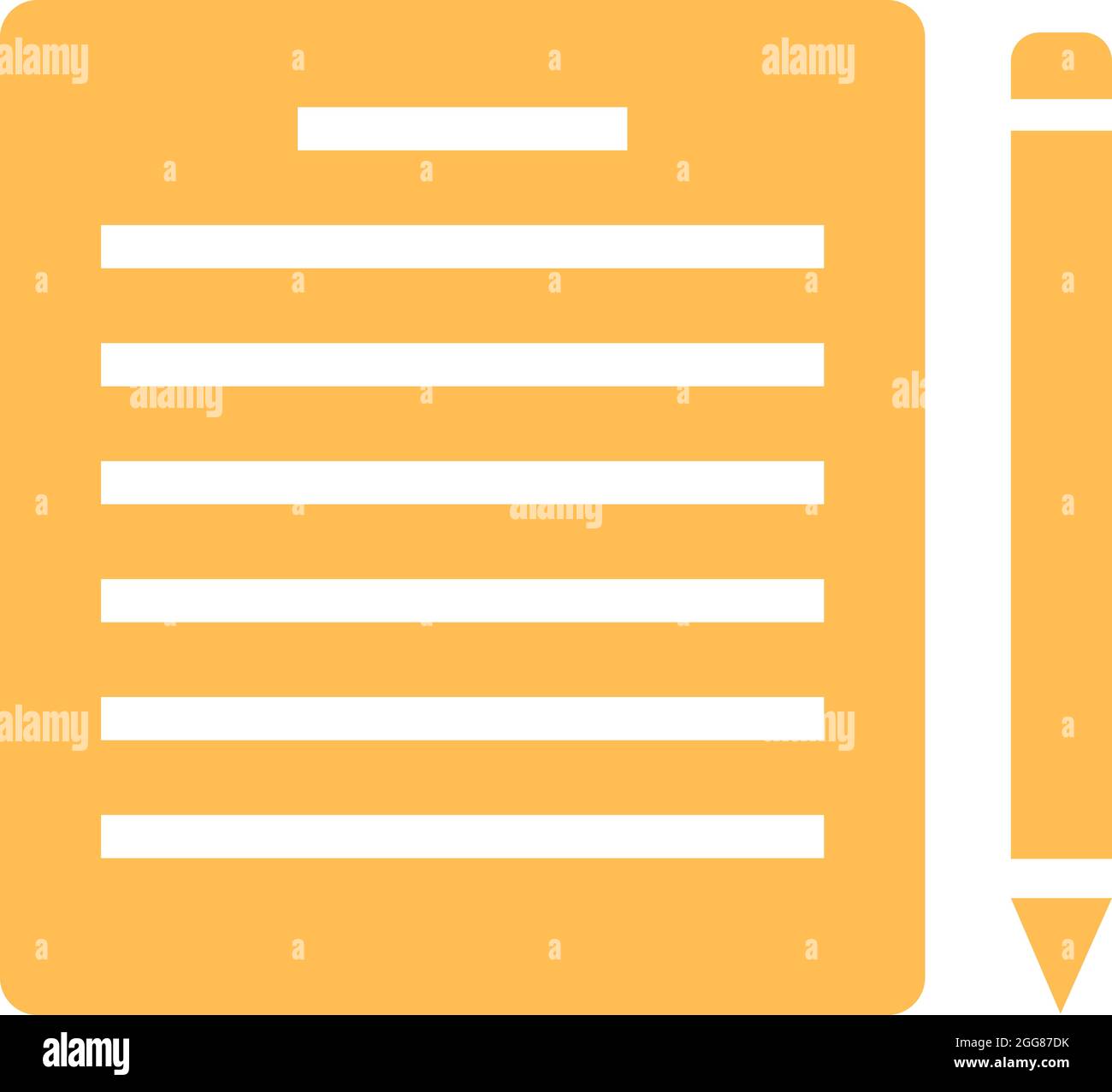 Administrator document, illustration, on a white background Stock ...